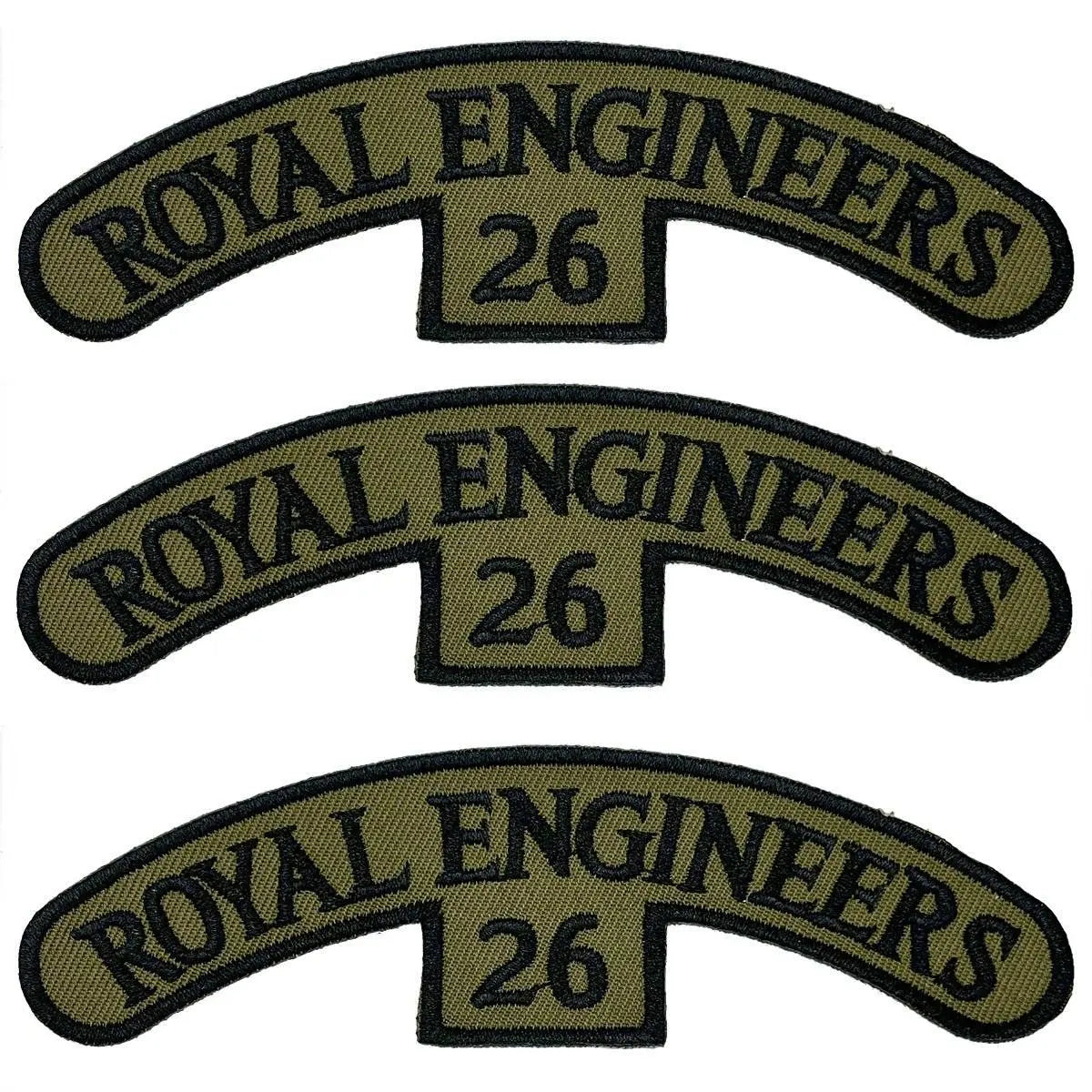 26 Engineer Regiment Iron On Shoulder TRF Patch | John Bulls