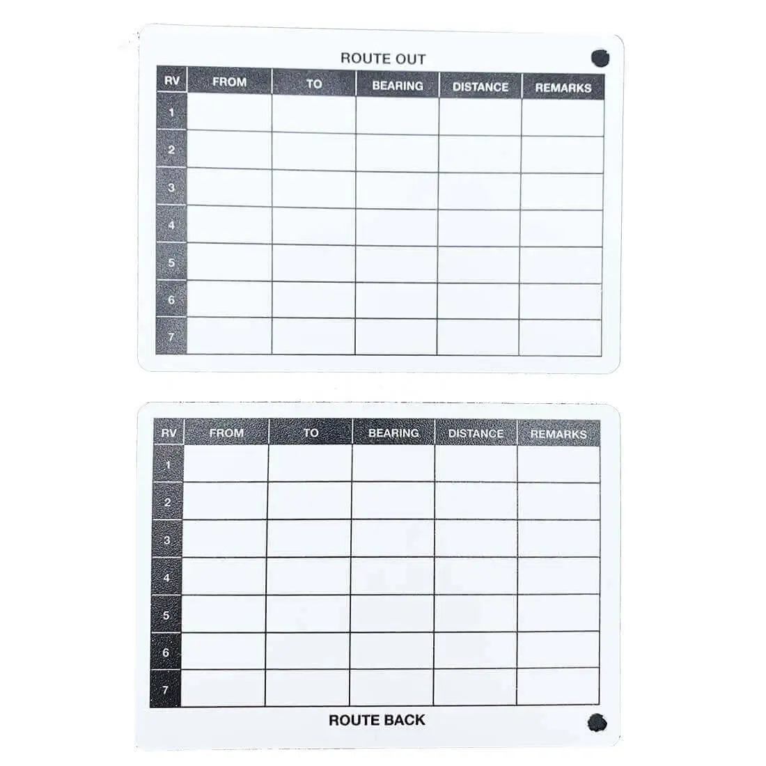 A6 Double Route Out-Back Battle Slate Card | John Bulls