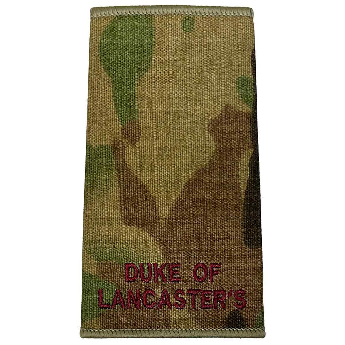 Duke of Lancasters Multicam Rank Slides | John Bull Clothing