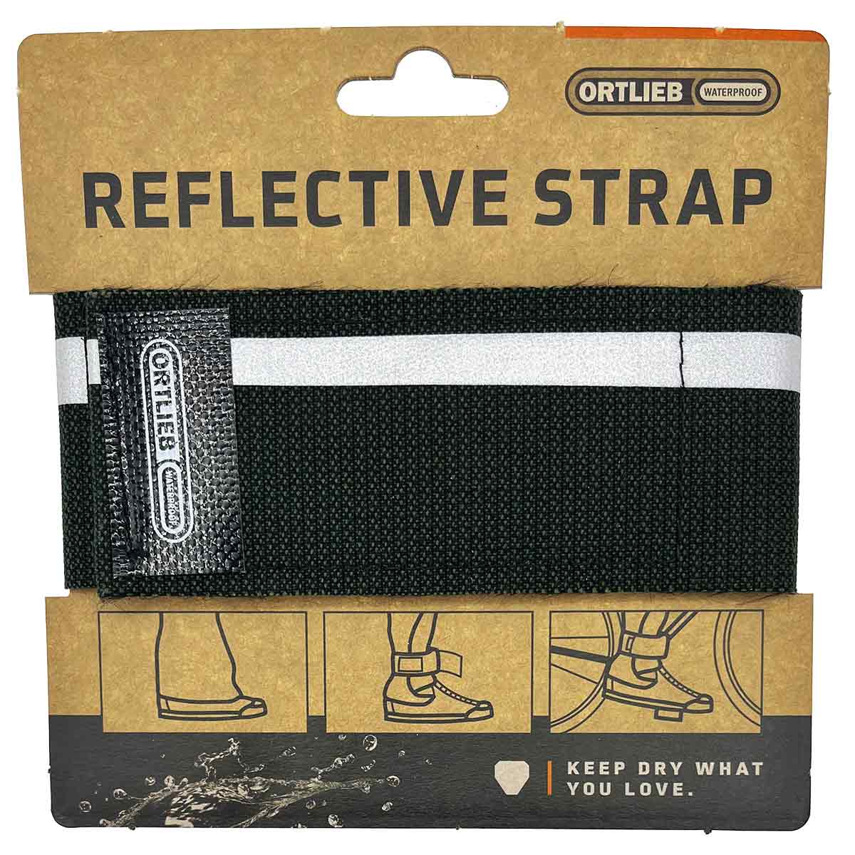 Ortlieb Cycling Reflective Leg Strap | John Bull Clothing