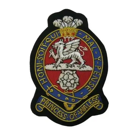 Princess of Wales Royal Regiment PWRR Blazer Badge