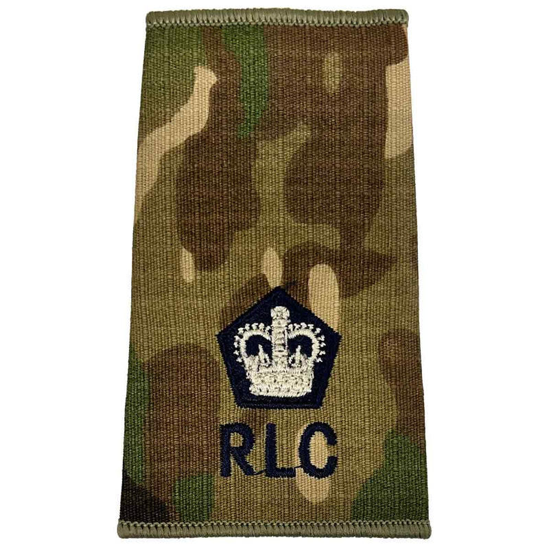 Royal Logistic Corps Multicam Rank Slides | John Bulls