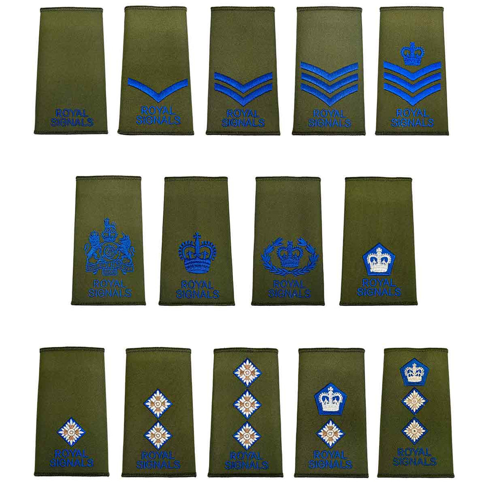 British Army Rank Slides & Appointment | John Bull Clothing