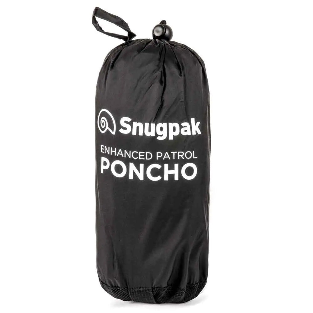 Snugpak Enhanced Patrol Black Poncho | John Bull Clothing